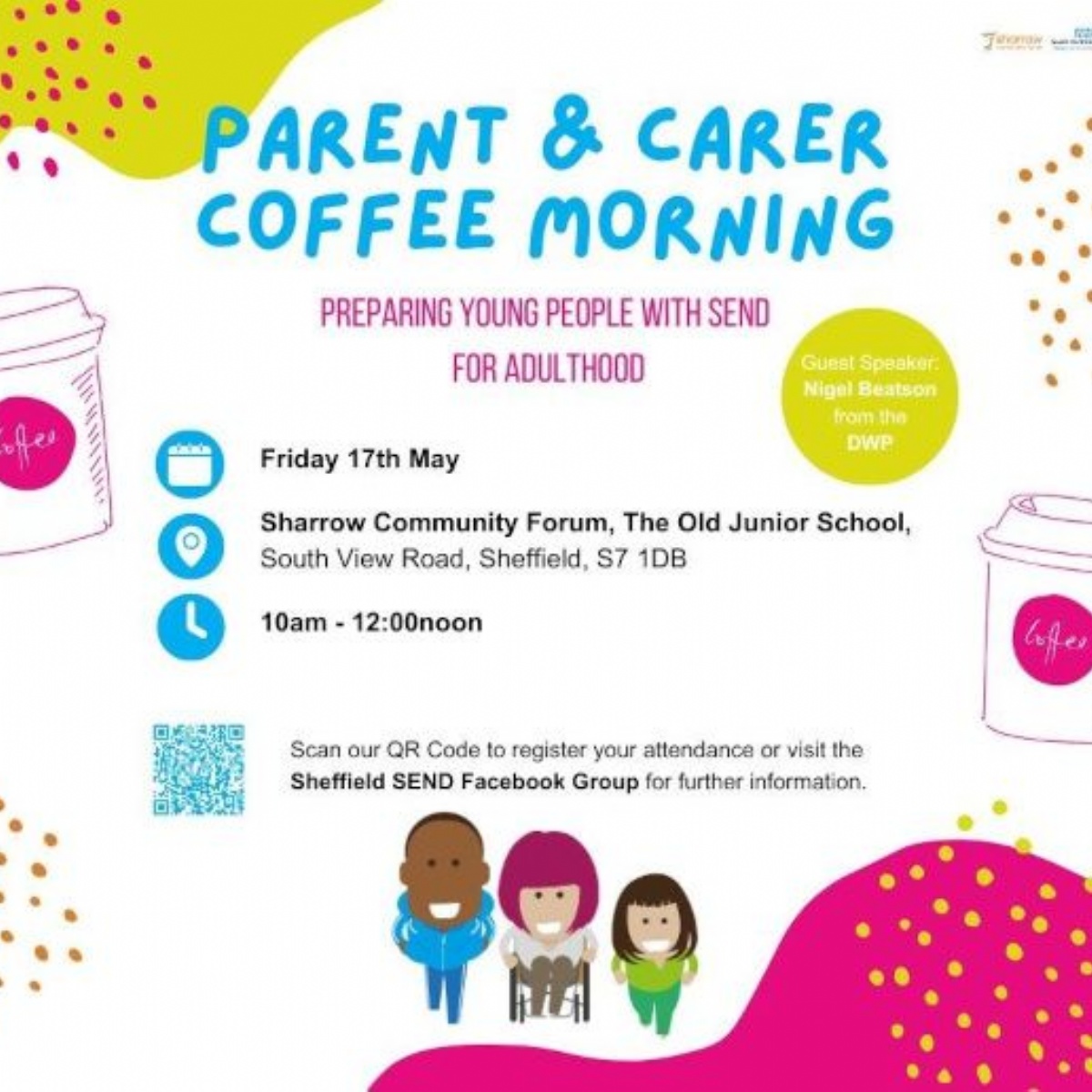 Chaucer School - Parent & Carer Coffee Morning - 17th May 2024